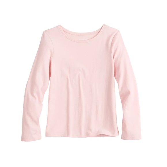 jumping beans | Shirts & Tops | Nwt 4t Toddler Girl Pink Basic Long ...